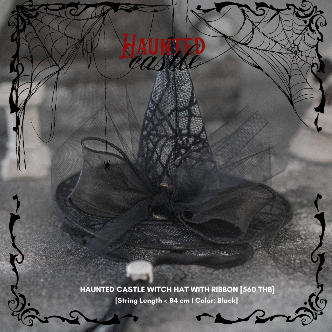 M026 Haunted Castle - Haunted Castle Witch Hat